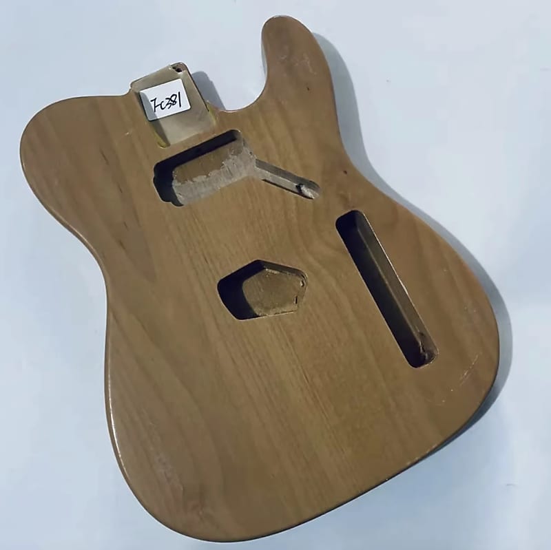 Ash Wood Telecaster Tele Style Guitar Body | Reverb