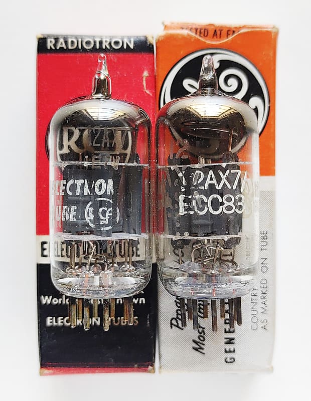 Vintage 12AX7 / ECC83 Vacuum Tubes/Valves - New Old Stock | Reverb