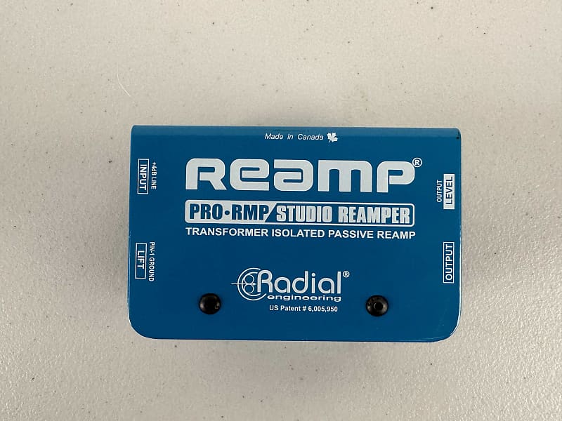 Radial reamp pro rmp studio reamper 2016 - Blue | Reverb