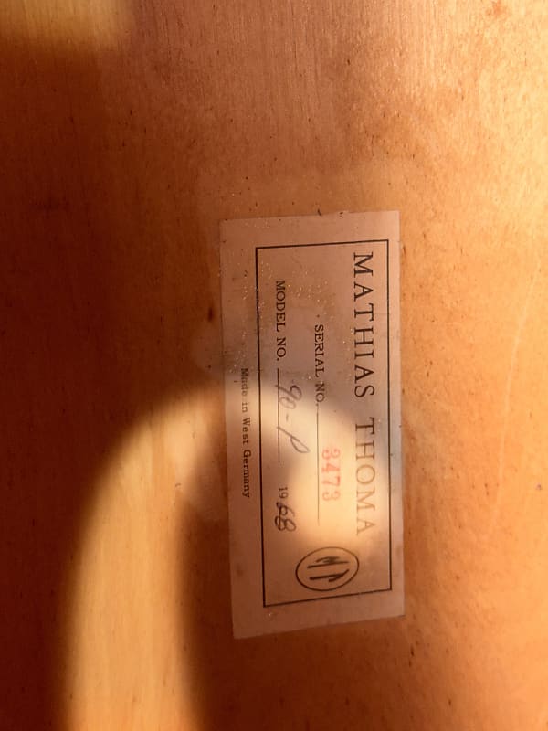 Mathias Thoma 90-P 1968 | Reverb