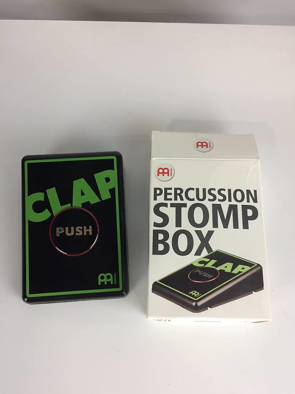 Excellent Meinl STB3 Foot Percussion Stomp Box Pedal, Clap | Reverb