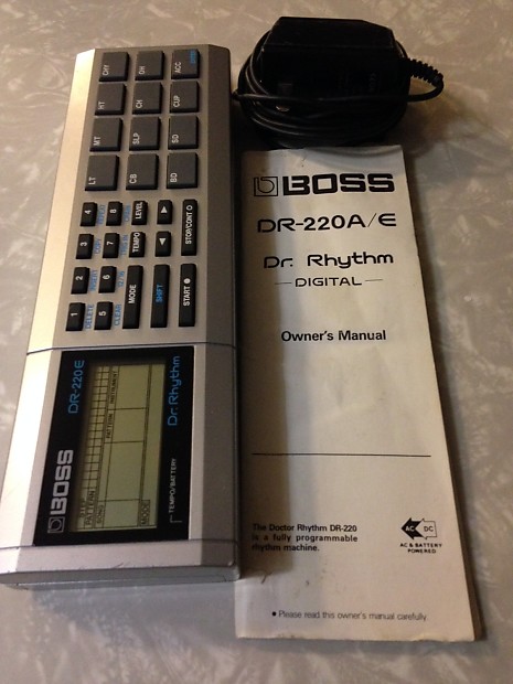 Boss DR-220e Electronic Drum Machine Simmons-like sound | Reverb