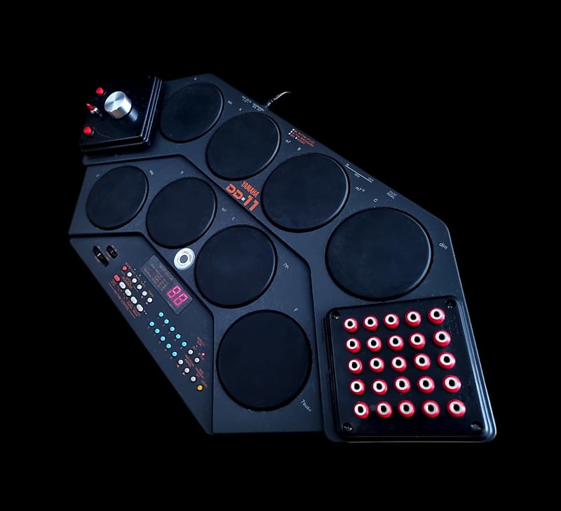Yamaha DD-11 Drum Machine + Patch Bay and Pitch Control Mod | Reverb