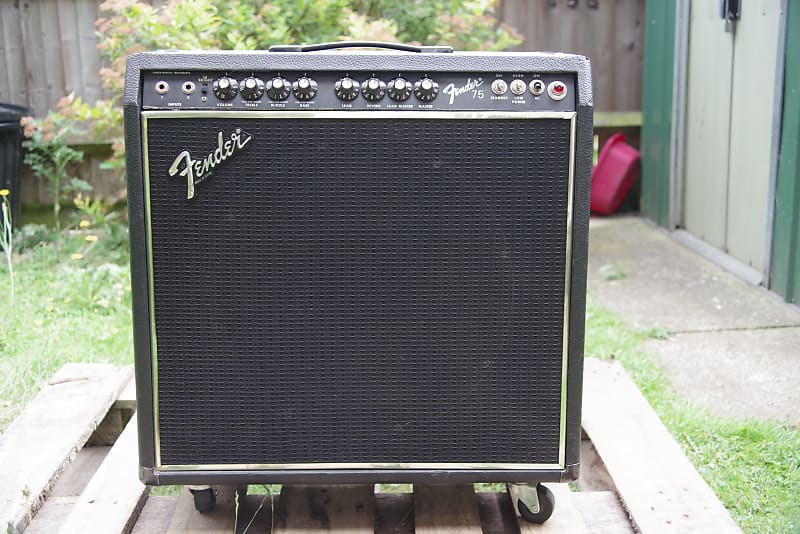 Fender 75 Lead Amp 1980 - Black | Reverb UK