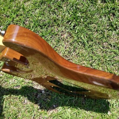 Warmoth Custom VIP Guitar - Black Finish w/ Gold Hardware | Reverb