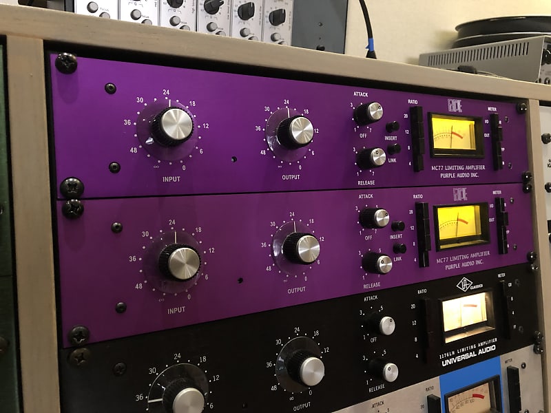 Purple Audio MC77 Limiting Amplifier / Compressor PAIR | Reverb