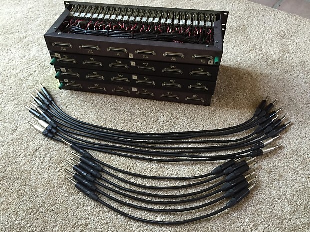 Audio Accessories 48 Point TRS-DB25 Patchbays (4) and 14 | Reverb