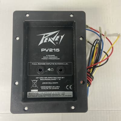 Peavey X-Over for PV 215 Speaker Enclosure • NEW | Reverb