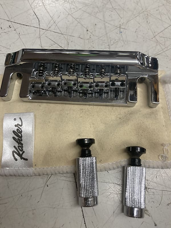 Kahler BC Rich bad ass style bridge Chrome | Reverb
