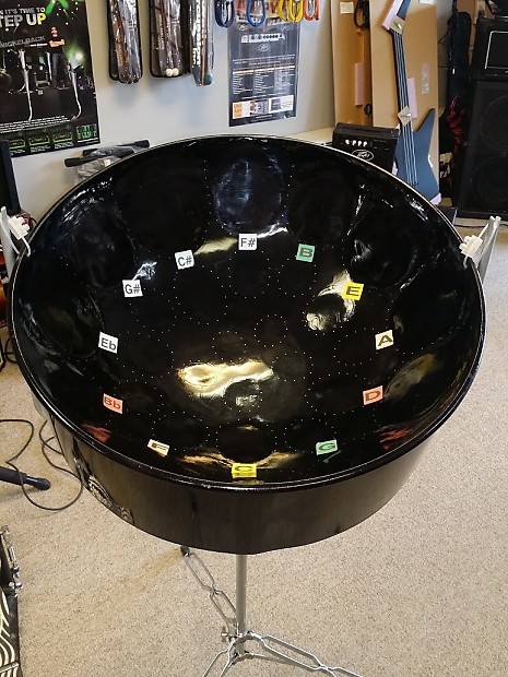 Vista Pan Low C Lead Steel Pan 2015 Gloss Black (Steel Drum) | Reverb