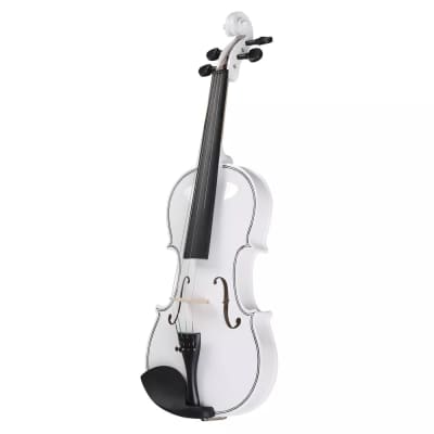 4/4 Acoustic Violin Basswood Full Size Case Bow Rosin + Case | Reverb