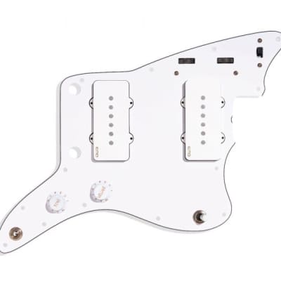 EMG JMaster Pickguard System Black Active Jazzmaster Pickups | Reverb