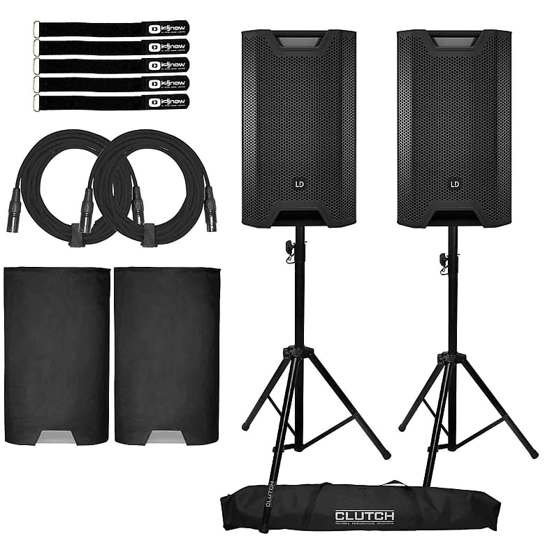 LD Systems ICOA 12A BT 12" Powered Active Bluetooth PA DJ | Reverb