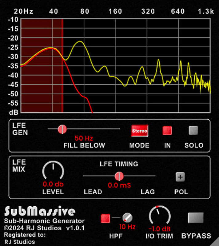 Raising Jake SubMassive Subharmonic Generator Plugin | Reverb
