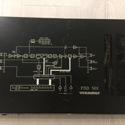 GDR Vermona PDD 501 rare vintage digital delay chorus flanger | Reverb