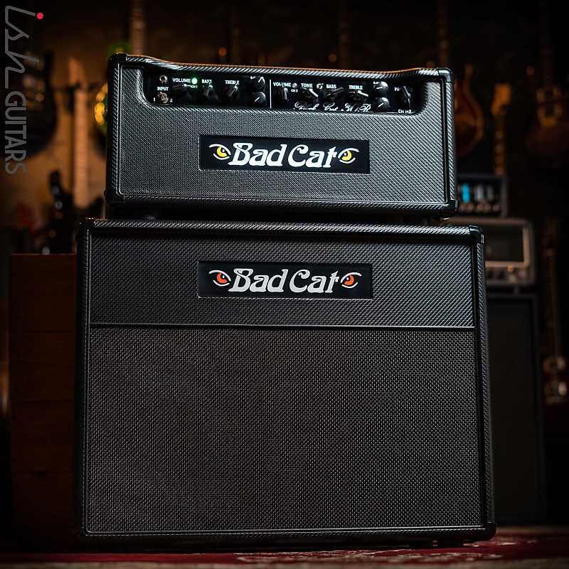 Bad Cat Black Cat 30R 30W Amplifier Head and 112X Cabinet | Reverb
