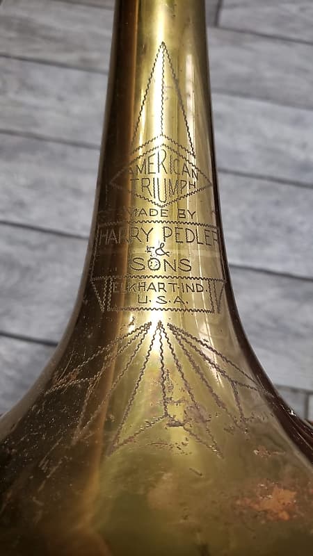 American Triumph Harry Pedler and Sons Trombone | Reverb