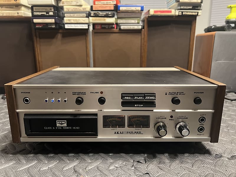 AKAI GXR-82D 8 Track Deck High End Glass Head Professionally | Reverb