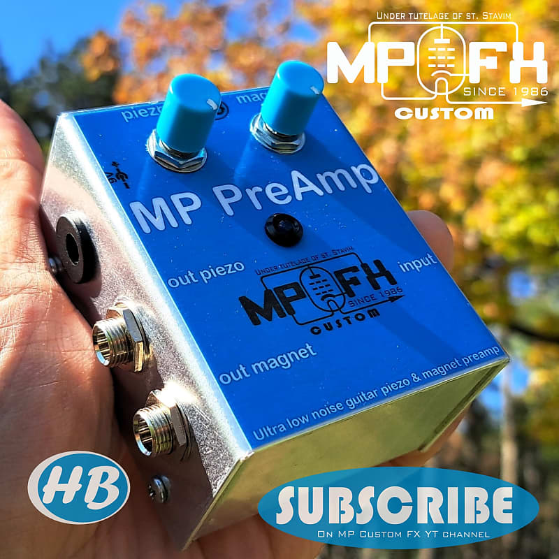 MP PreAmp Guitar and Bass preamp by MP Custom FX | Reverb Australia