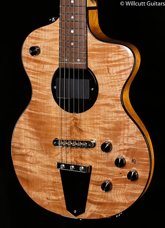 Rick Turner Model 1 Deluxe Flamed Maple Top (813) | Reverb