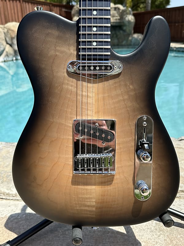 Warmoth T-Style Custom Build 2024 - Satin Black to Clear | Reverb