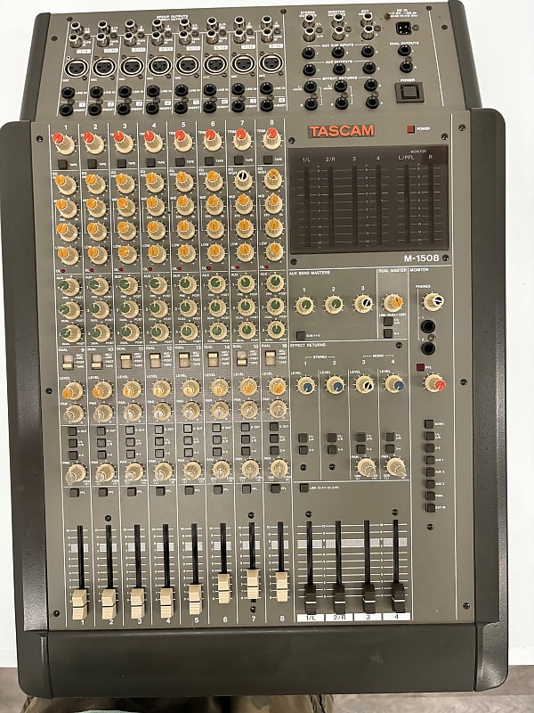 TASCAM M-1508 1980's - metal | Reverb