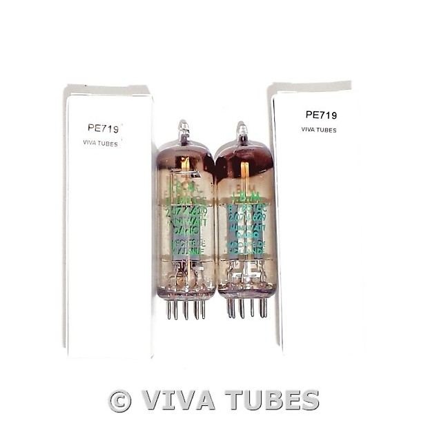 NOS M Pair Philips Amperex Miniwatt E180CC 7062 D Foil Getter | Reverb