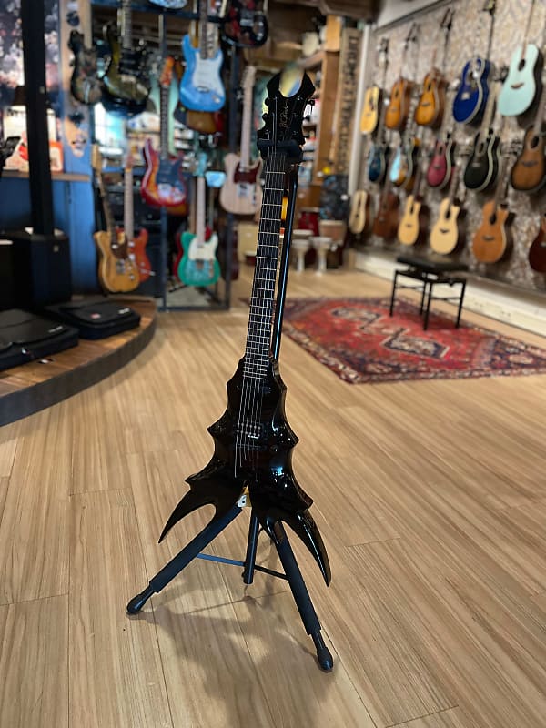 BC Rich Draco Ghost Pearl Black 2009 | Reverb