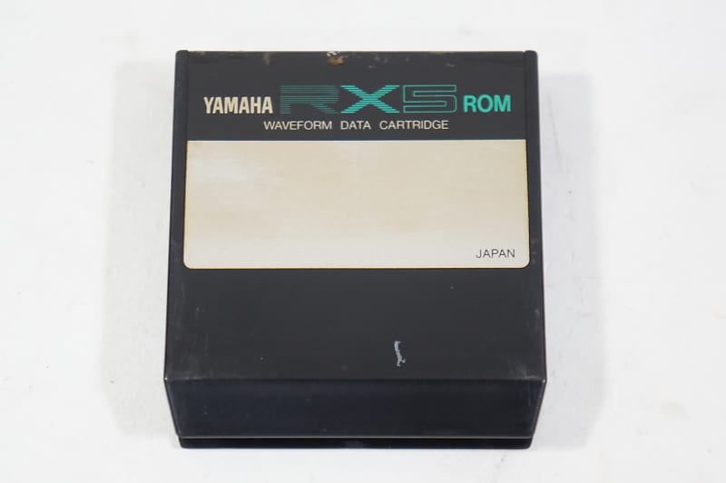 YAMAHA RX5 ROM Waveform Data Cartridge for RX5 Drum Machine | Reverb