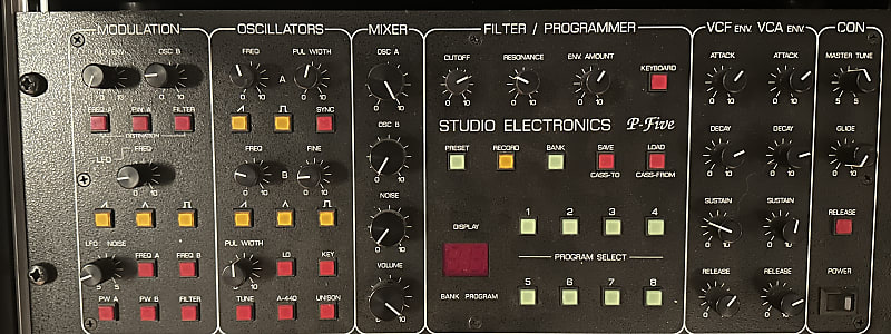 SCI P-Five (Studio Electronics) 1978-1984 - Black | Reverb