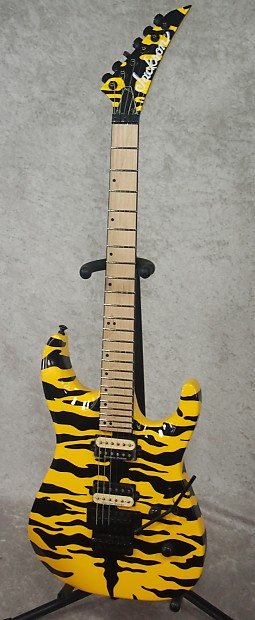 Jackson Pro Series Dinky DK2M Limited Run Tiger Yellow | Reverb