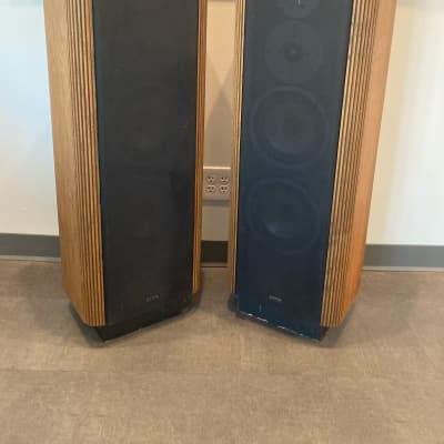 Infinity RS4b Natural finish vintage floor standing | Reverb