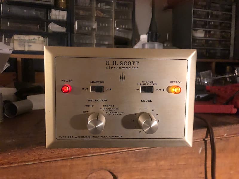 H.H. Scott Stereomaster Multiplex Adapter. | Reverb