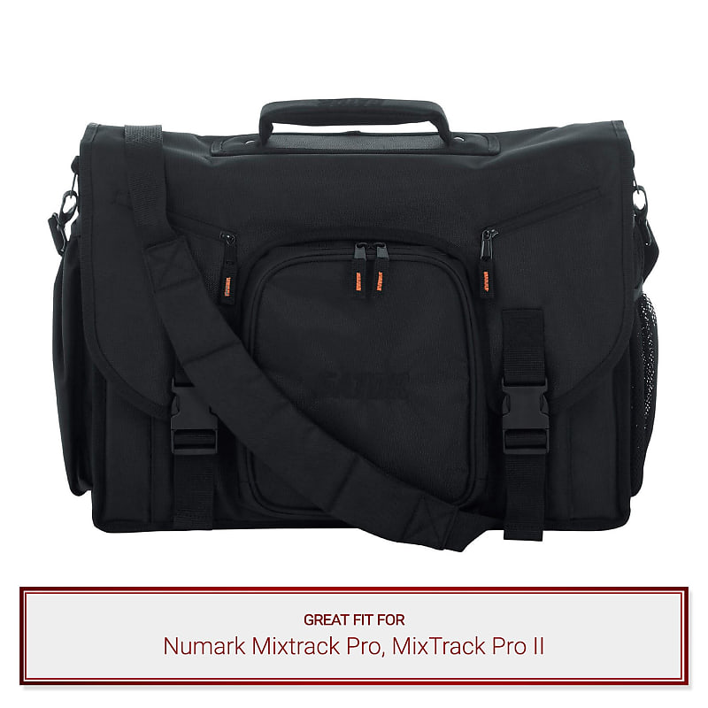 Gator Cases 19" Messenger Bag fits Numark Mixtrack Pro, | Reverb