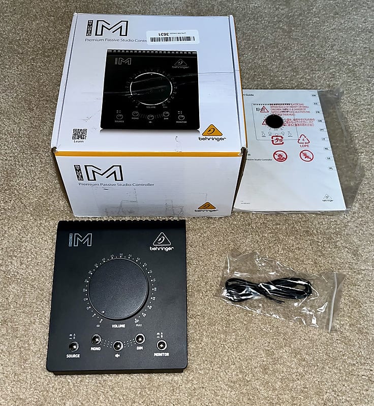 Behringer Studio M Passive Studio Controller 2022 - Black | Reverb