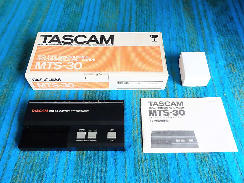 Tascam MTS-30 Midi Tape Synchronizer w/ Original Box, AC | Reverb
