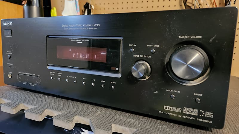 Sony Digital Audio/Video Control Center STR-DG500 | Reverb
