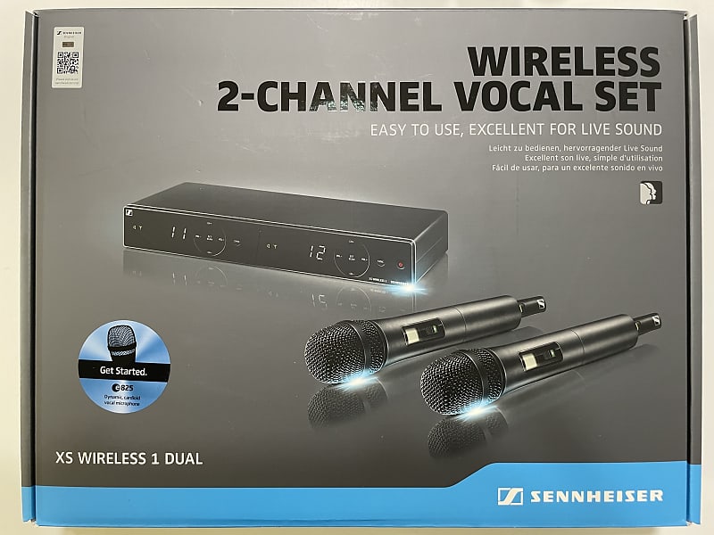 Sennheiser XSW 1-825 Dual-A 2-Channel Wireless Microphone | Reverb