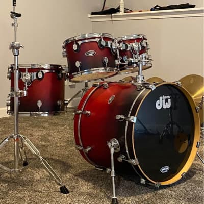 PDP FS Series - Satin Red Fade | Reverb