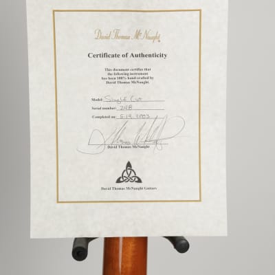 David Thomas McNaught 2003 Vintage Single Cut | Reverb