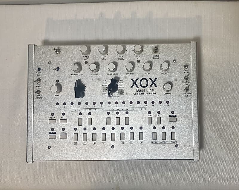 XOX Bass Line Silver | Reverb