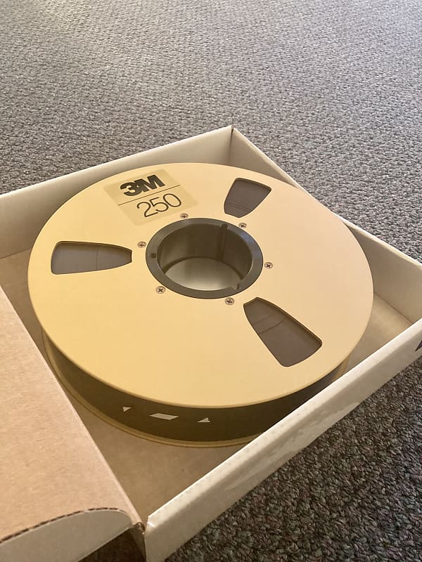 ONE reel of UNUSED 3M 2” 250 Mastering Tape | Reverb
