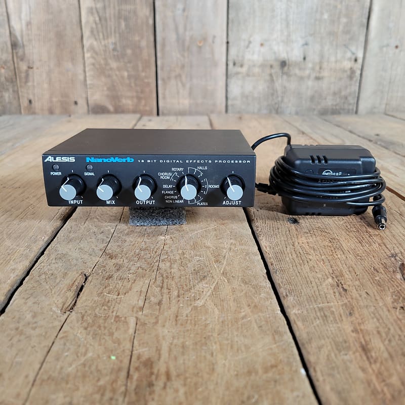 Alesis NanoVerb 18 Bit Digital Effects Processor with Power | Reverb