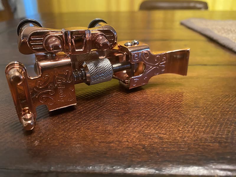 Ludwig P86 throw off w/butt plate - Copper | Reverb