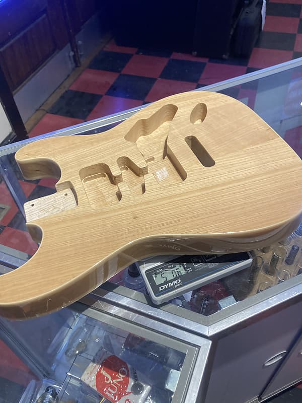 Stratocaster body (ASH) Natural 5LB 1 Oz | Reverb