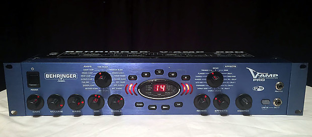Behringer V-Amp Pro Rack Mount Multi-Effect Unit | Reverb