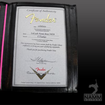 2021 Fender Custom Shop NAMM Display 75th Anniversary | Reverb