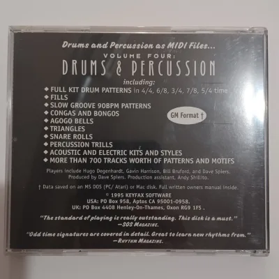 Keyfax Software Twiddly Bits Volume 4 Drums & Percussion | Reverb