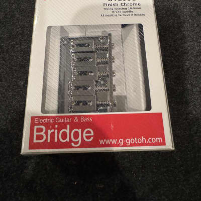 Gotoh GTC101 Hardtail Bridge - Chrome | Reverb