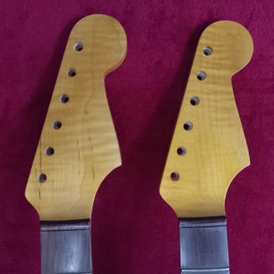 Hand made Pre CBS 64 Stratocaster neck clay dots | Reverb France